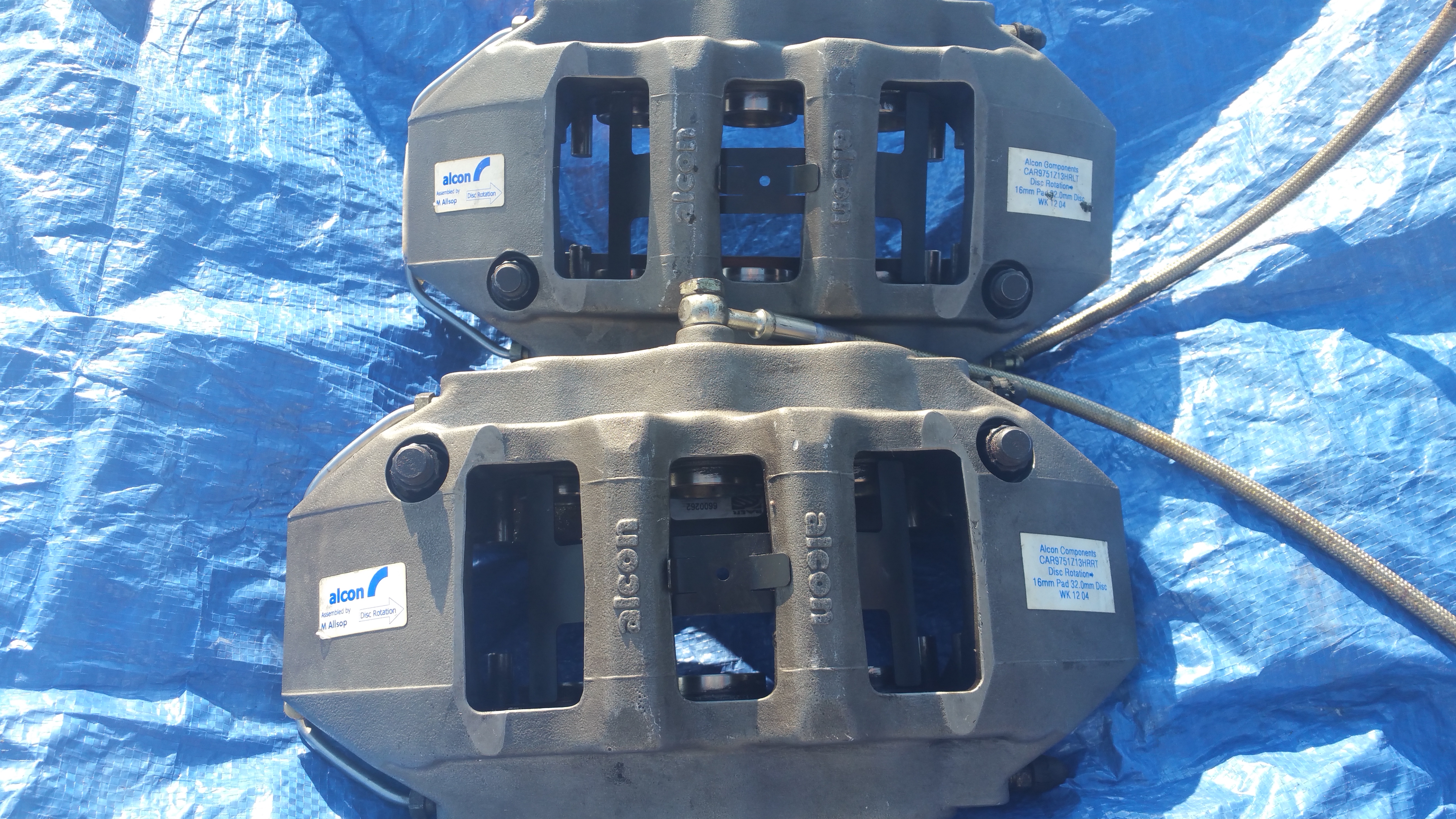 F/S Baer/Alcon Mono block 6 piston front brake kit '88-96 ...